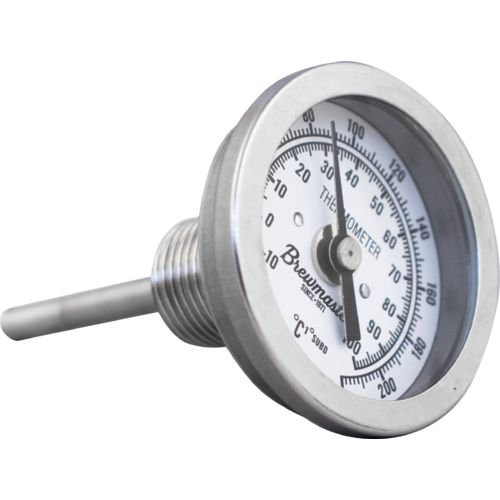 Thermometer - 1/2" MPT - Delta Brewing Systems