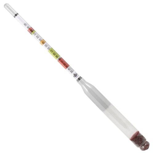 Hydrometer - Triple Scale -Specific Gravity-Potential Alcohol-Brix ...