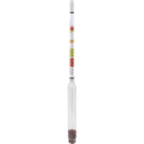 Triple Scale Hydrometer-Specific Gravity-Potential Alcohol-Brix - Delta ...